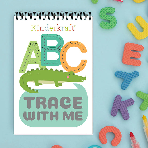ABC Trace With Me Flip Book - 2026 | Jostens KinderKraft